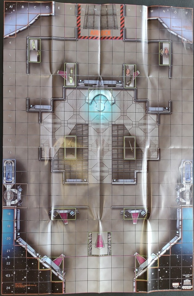 HEROCLIX MAP 2014 Guardians of the Galaxy Movie TITAN / STAR-LORD'S ...