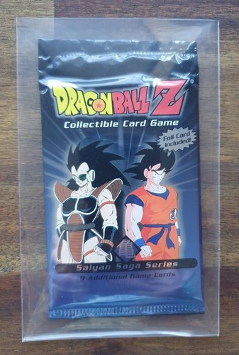 Dragonball Z Saiyan Saga Booster Pack Limited Edition Sealed DBZ CCG ...