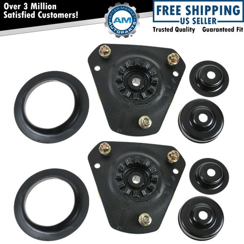 Front Upper Strut Mounts w/ Bearings Pair Set for Buick Chevy Pontiac ...