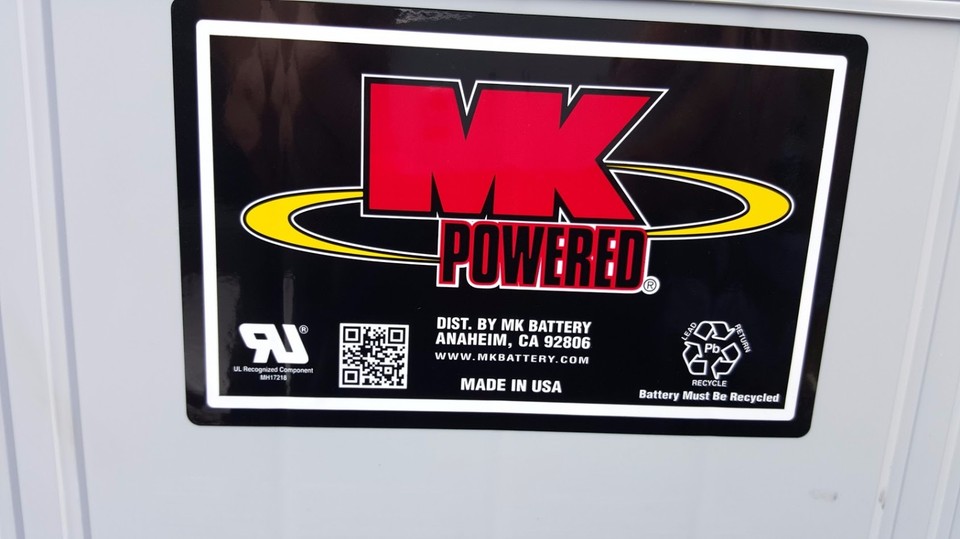 QTY 6: 12V 12 Volt GEL Golf Cart Battery for Chrysler GEM Polaris E2 E4 ...