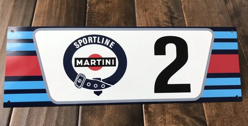 Martini Racing Sportline 911 2 Reproduction Metal Sign | eBay