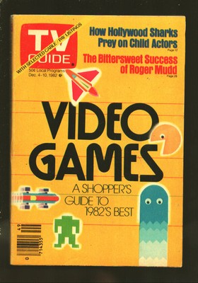 MAG: TV Guide 12/4/1982-Shoppers Guide to 1982's Best Video Games ...