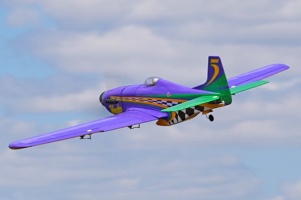 RC Airplane Aircraft Air Racer Nexa P51 Mustang Voodoo 1580mm 62 ...