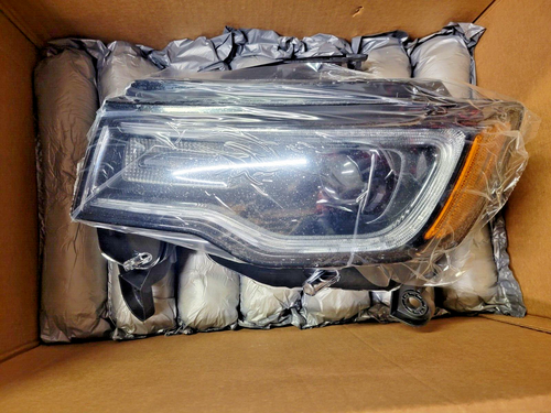 19-22 JEEP GRAND CHEROKEE HEADLIGHT LAMP LEFT DRIVER SIDE OEM MOPAR ...