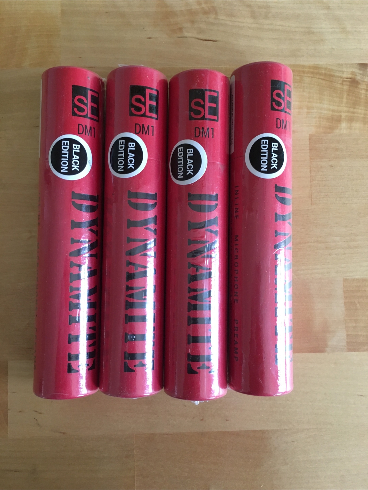 sE Electronics DM1 Dynamite Active Inline Microphone Preamp, +28dB ...