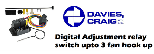 For Davies Craig Digital Relay Thermo Fan Switch Digital Thermatic ...