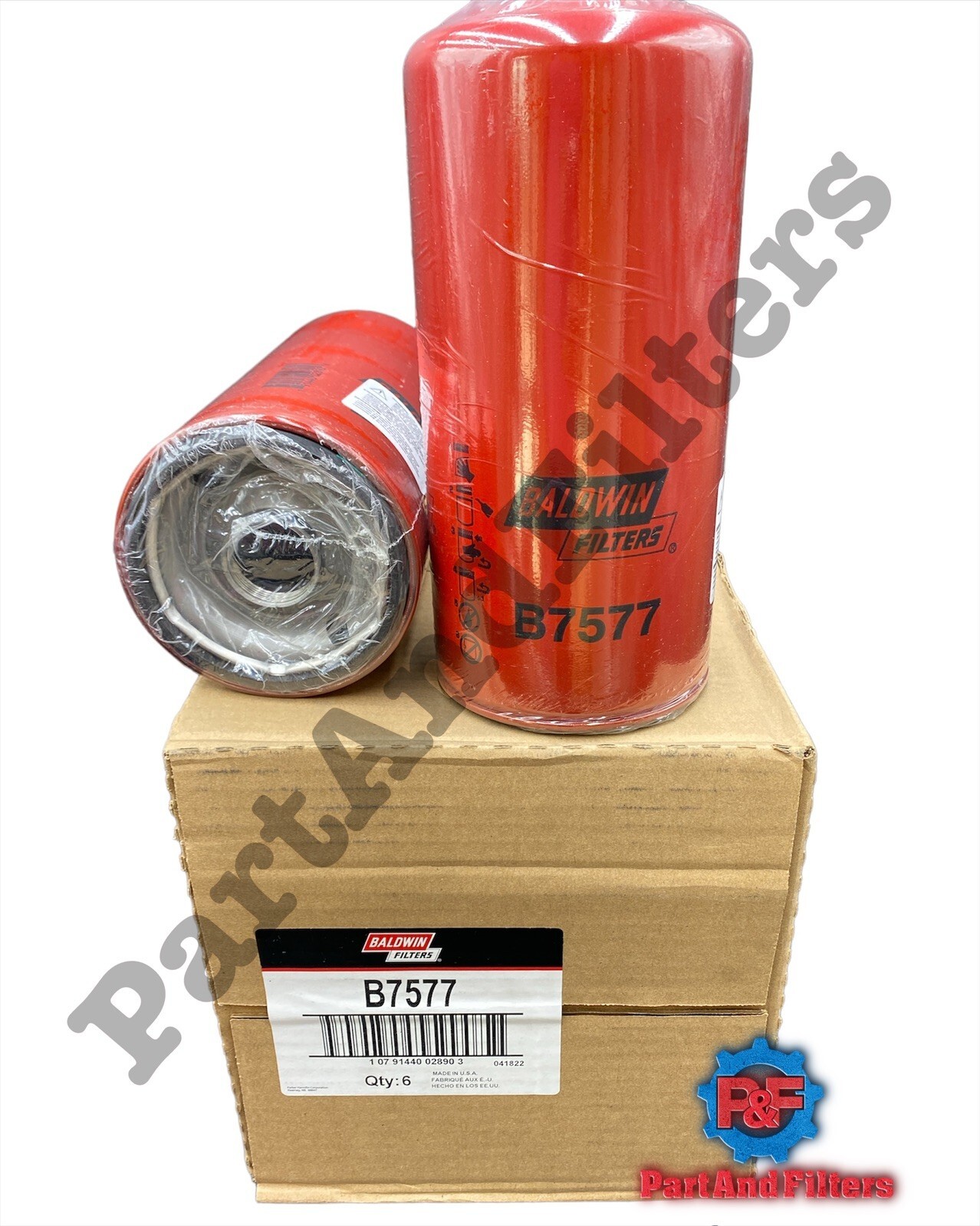 Baldwin B7577 Lube Spin-on Filter Replace Caterpillar 9Y4468, 3304232 ...