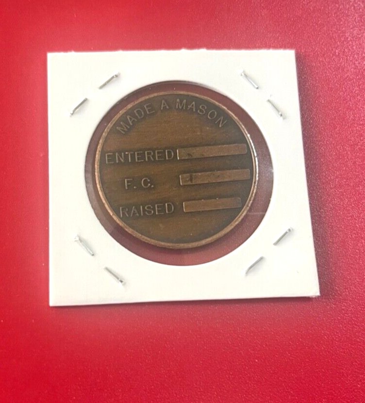 PARTHENON LODGE 267 A.F. & A.M 100 ANNIVERSARY MASONIC TOKEN | eBay