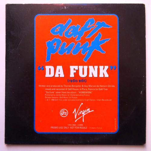 DAFT PUNK : DA FUNK 🟊 CD SINGLE PROMO 🟊 | eBay