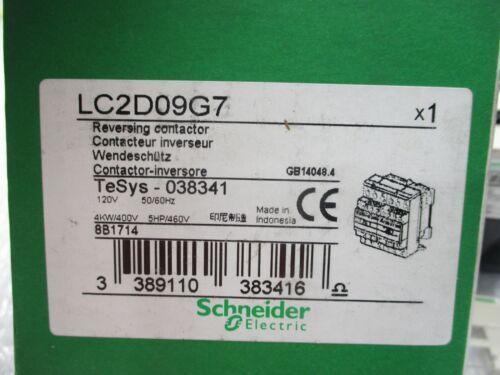 1 PCS NEW With Box Schneider Electric Reversing Contactor LC2D09G7 | eBay