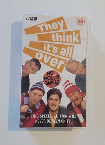 They Think It's All Over-No Holds Barred VHS Video Rare Football BBC ...