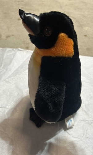 SeaWorld Beautifully Detailed Emperor Penguin 12” Plush Stuffed Animal ...