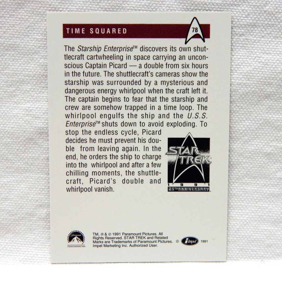 Star Trek Captain Picard William Riker Card 78 | eBay