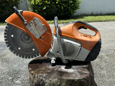 Stihl TS420 Gas Powered Concrete Cut-Off Saw w/ Blade | eBay