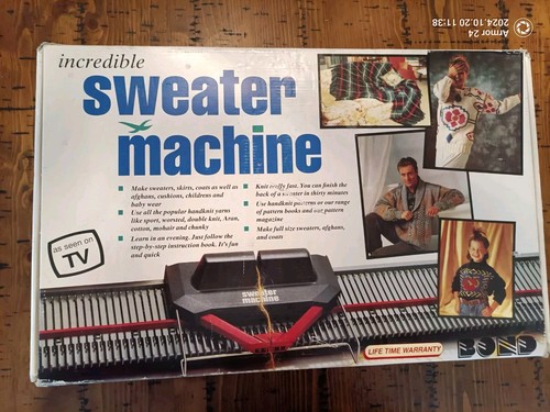 Bond Incredible Sweater Machine Knitting Machine 736981010010 | eBay