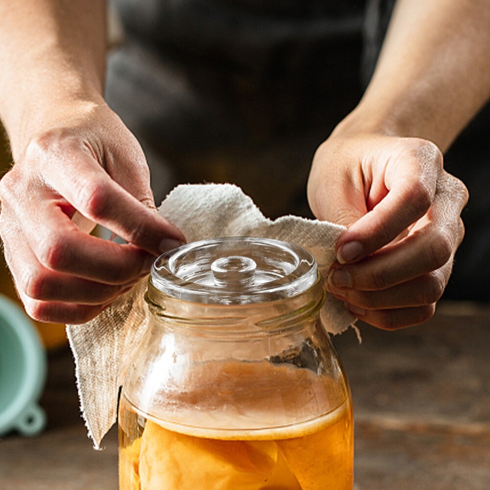 Fermentation Weight Mason Jars Fermentation Weight Glass Fermentation ...