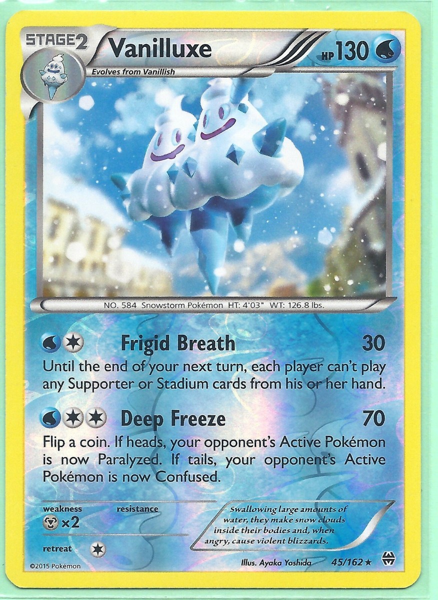 Vanillite Evolution Pokemon Black Vanillite, Vanillish And Vanilluxe