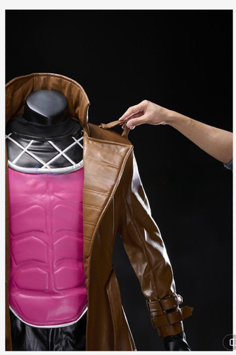 X-Men Gambit Costume Remy Etienne Cosplay Suit Handmade | eBay