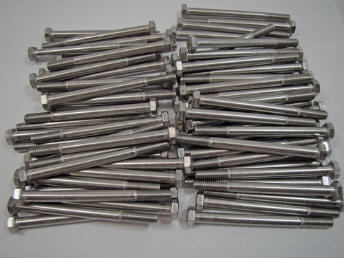74 each ABP S31600 5/16-18 x 4 316 Stainless Steel Hex Bolts Marine ...