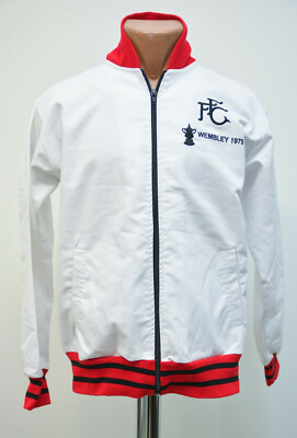 FULHAM JACKET 1975 TRAINING RETRO REPLICA FOOTBALL SCORE DRAW S | eBay