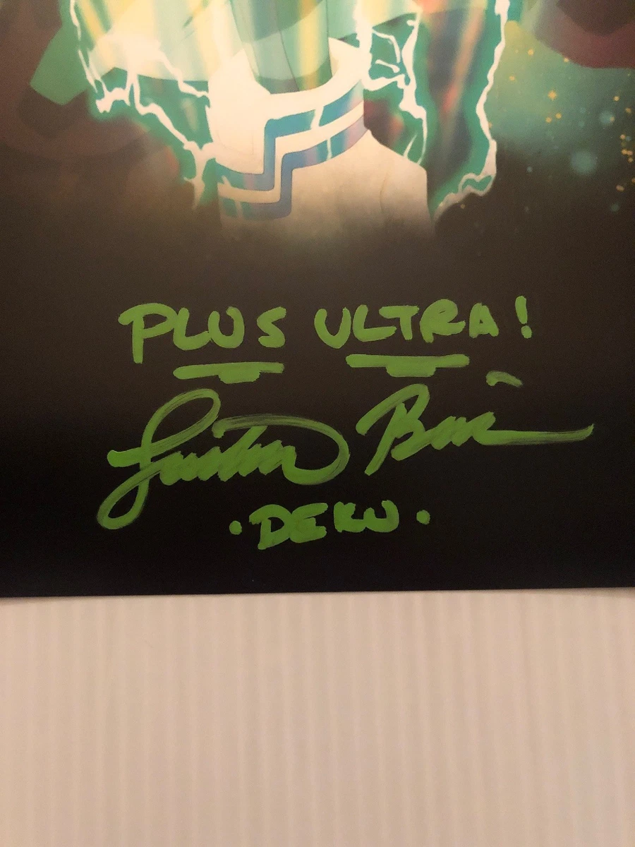 Justin Briner Signed Autographed 16x20 Photo DEKU My Hero Academia JSA ...