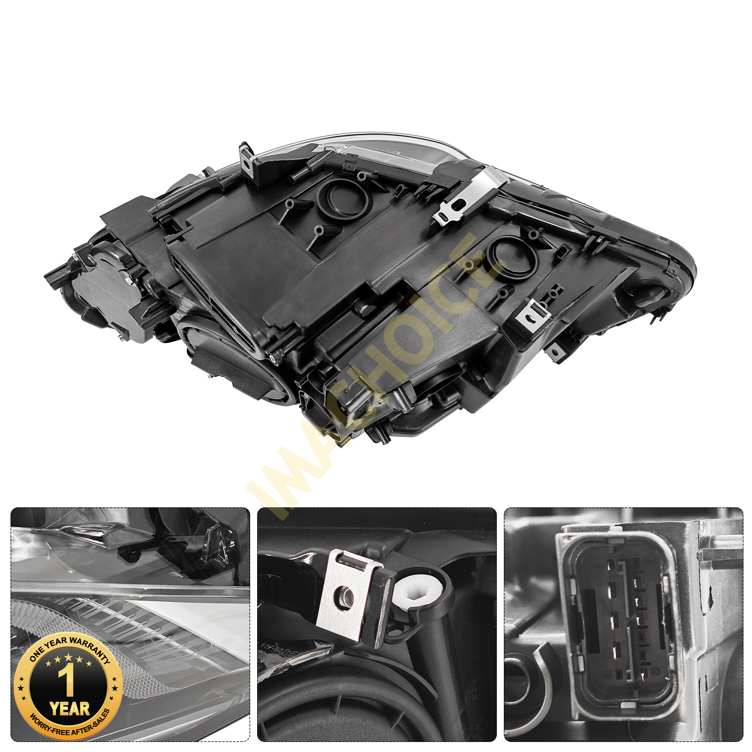 LED Headlights Assembly For BMW 5 Series F10 F11 2010-2013 Xenon W/AFS ...