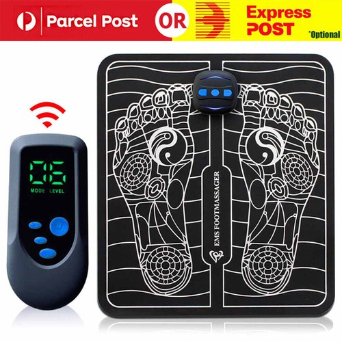 15 Levels Blood Muscle Circulation Stimulator Mat EMS Electric Foot ...