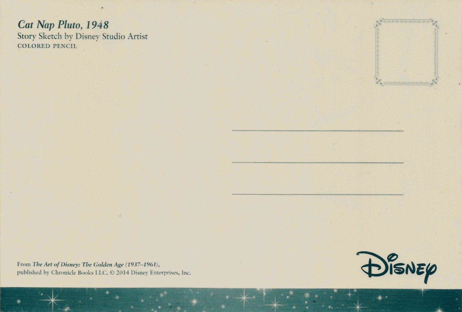 DISNEY, CAT NAP PLUTO, 1948, STORY SKETCH BY DISNEY ARTIST, NICE ...