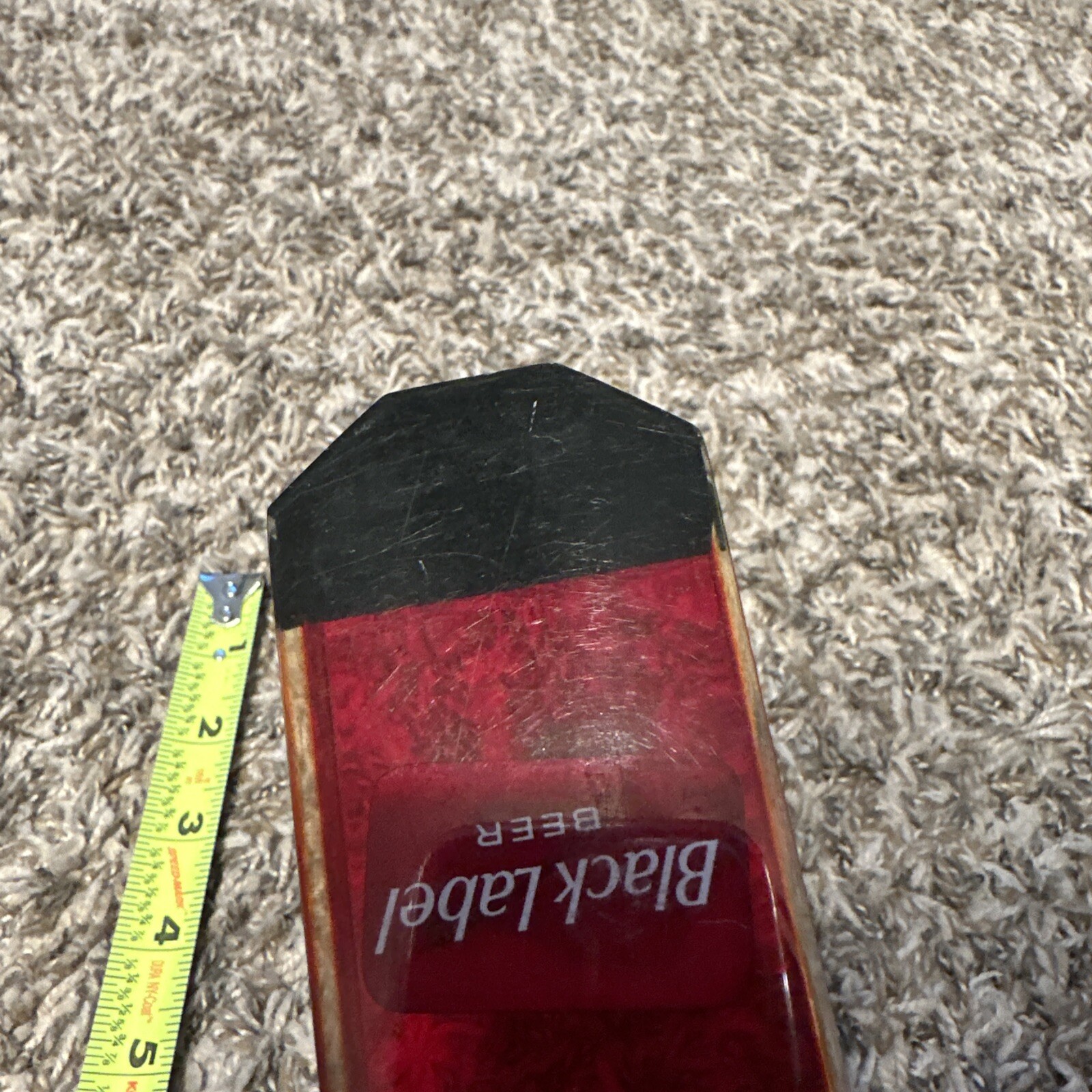 Vintage Carling Black Label Beer Tap Handle 6” Acrylic Tap | eBay