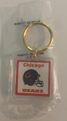 VINTAGE CHICAGO BEARS KEYCHAINS x5 | eBay