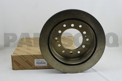 4243160311 Genuine Toyota DISC, REAR 42431-60311 | eBay