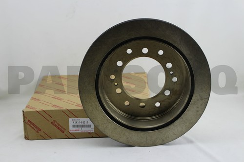 4243160311 Genuine Toyota DISC, REAR 42431-60311 | eBay