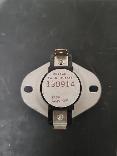 Thermo-O-Disc TOD 60TX11 Thermal Switch Thermostat L220-45F | eBay