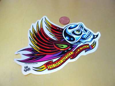 HOMEWARD BOUND SKULL Sticker Decal ORIGINAL old stock | eBay