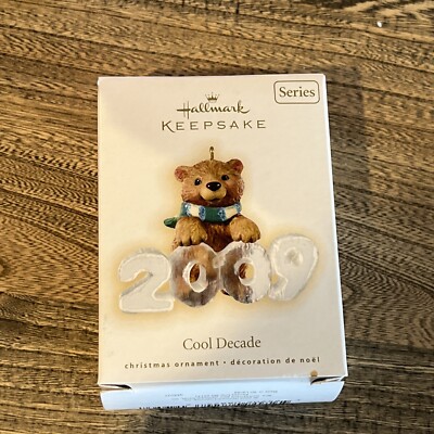 Hallmark Keepsake Ornament 2009 Cool Decade 10th in Series Bear Ice ...