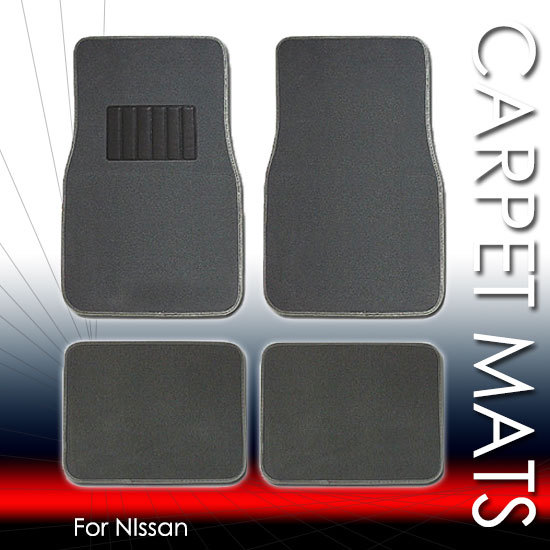 For Nissan New 4 PC Car Truck SUV Carpet Floor Mats Set with Driver ...