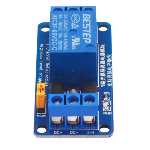 3.3V 5V 12V 24V 1 Channel Relay Module High and low Level Trigger Relay ...