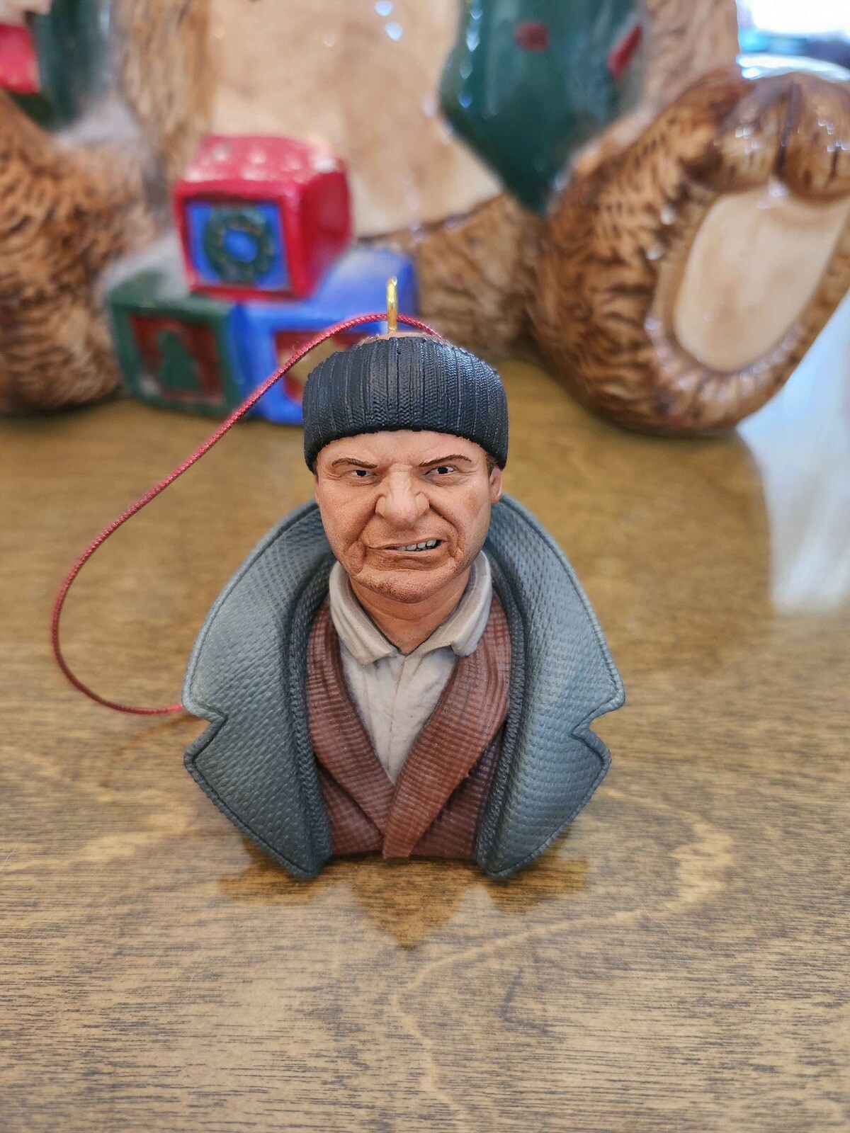 Hand-Painted 3D Resin Ornament - Harry & Marv Sticky Bandits Home Alone ...