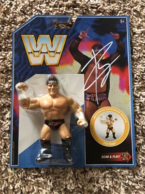 Mattel WWE Retro Series 8 Zack Ryder Signed Action Figure MOC matt ...