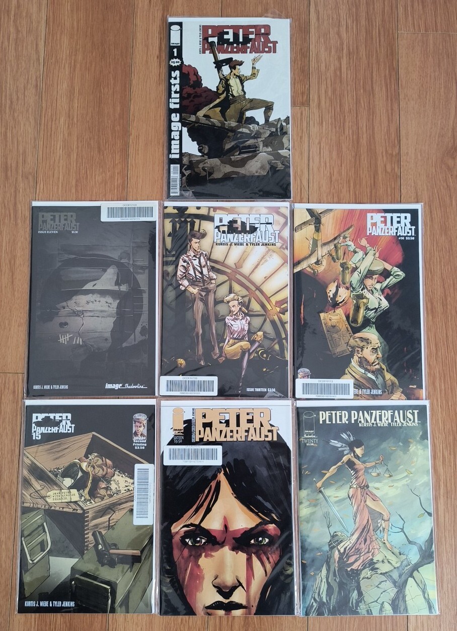 Peter Panzerfaust Image Shadowline Comics Lot of 7 Comics | eBay