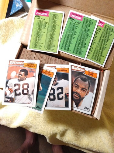 Free Shipping The Complete Set 1987 TOPPS FOOTBALL SET. NM/NMMT. | eBay