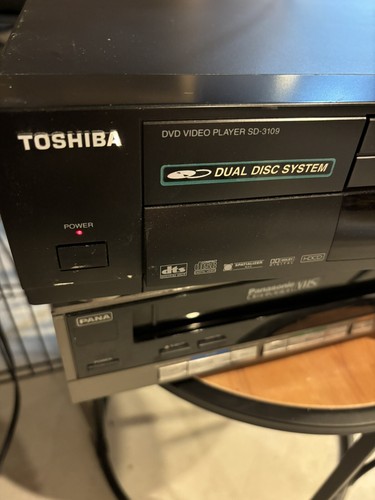 Tested Works Toshiba SD-3109 Dual Disc System DVD Video Player, No ...