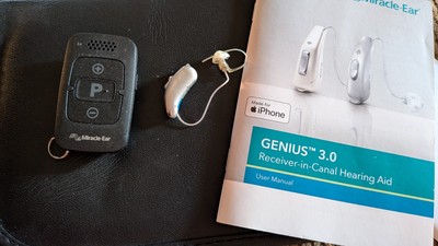 Miracle Ear Genius 3.0 Left Ear Only Hearing Aid W/ Remote | eBay