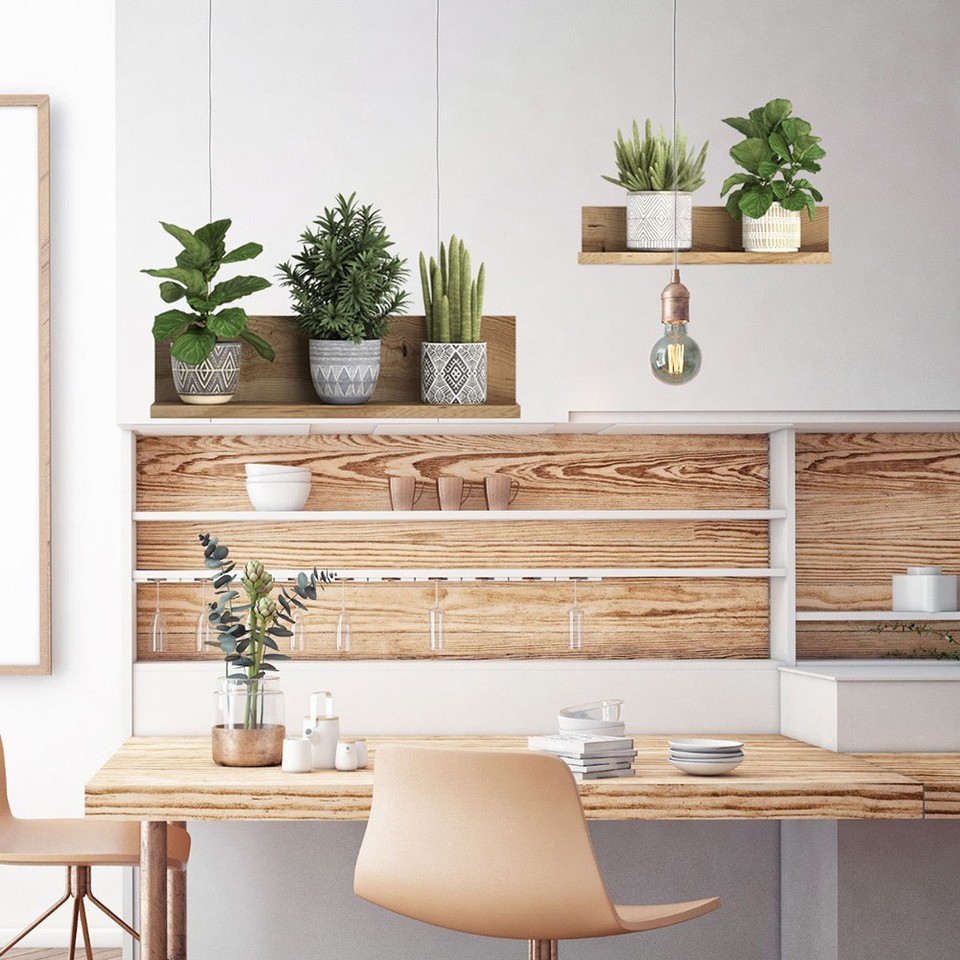 Quality Wall Sticker Fridges Decoration Plant Plant Mural 19.68*27.55in ...