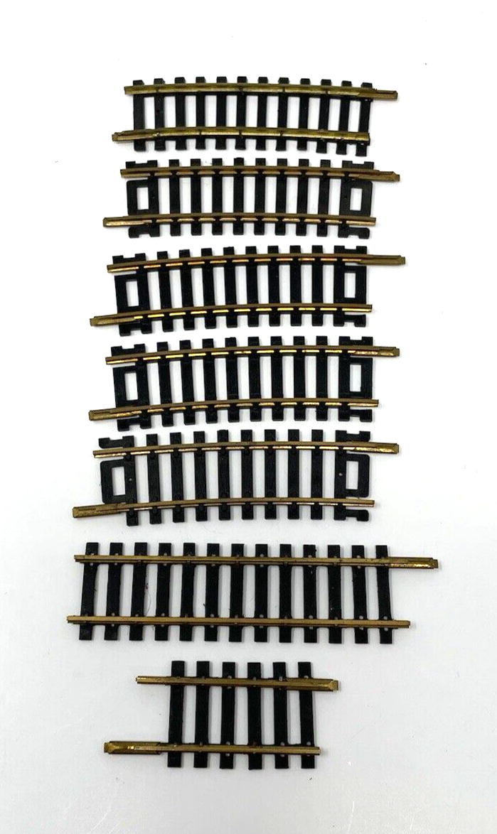 Atlas HO Snap Track 1/3 18 R Curved Lot of 4 plus a few extras | eBay