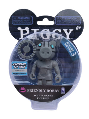 Piggy Friendly Robby 3.5” Series 3 Action Figure Toy Roblox w/DLC ...