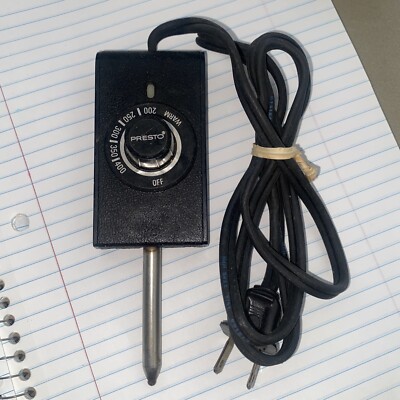 Presto Electric Skillet Heat Control Power cord, (Model 0690001 ...