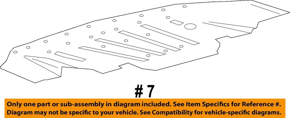 FORD OEM 15-17 Mustang Radiator Support Splash Shields-Under Cover ...