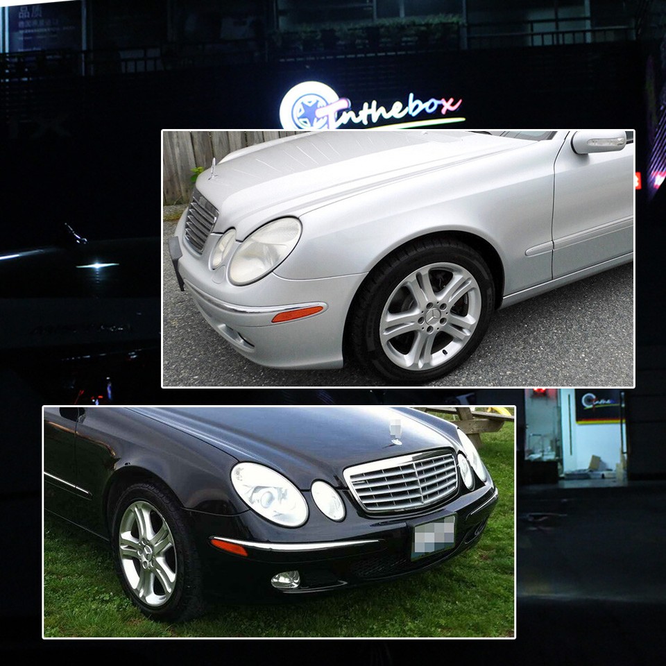 2003-2006 Mercedes W211 E-Class Amber Lens Front Bumper Side Marker ...