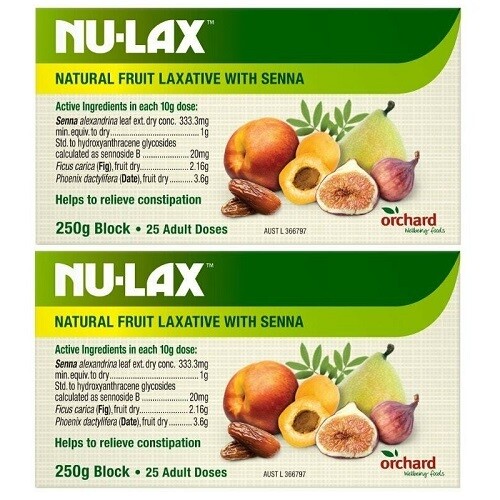 2 x Nu-Lax Natural Senna & Fig Fruit Laxative 250g Nulax | eBay
